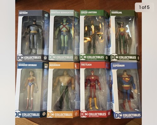 DC Direct Justice League Animated Action Figure Lot 01-08 DCAU BATMAN ...