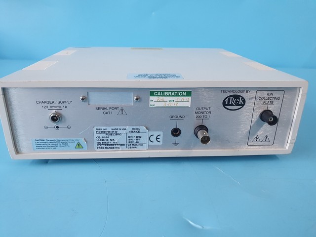 Trek 156A Charged Plate Monitor Analyzer System Electrostatic Voltmeter ...