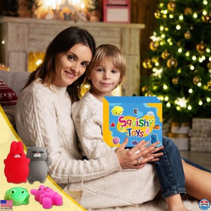 200 Pcs Mochi Squishy Toy, Kawaii Squishies Bulk Party Favors for Kids 4-8 8-12 | eBay