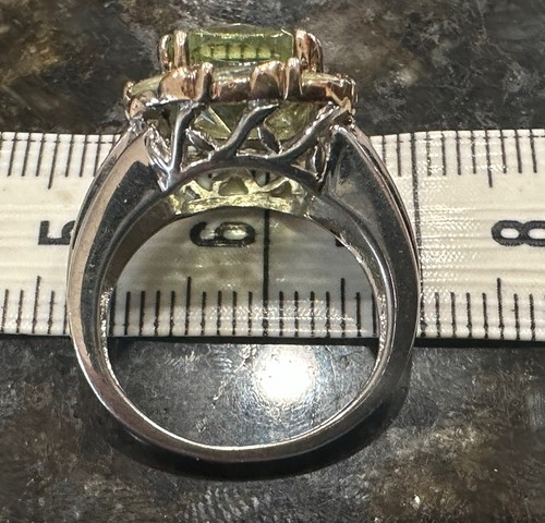 Estate Jewelry - Vintage UTC 6g Heavy 925 Sterling Silver Peridot ...