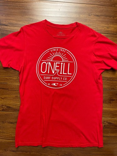 O'Neill Red T Shirt ONeill Surf Supply Company Men's Size Medium WORN ...