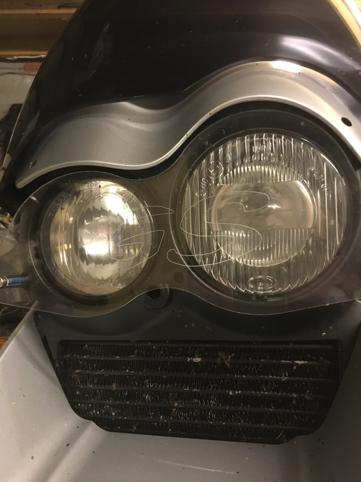 BMW R1150GS Headlight Guard. Worldwide Shipping £10 | eBay