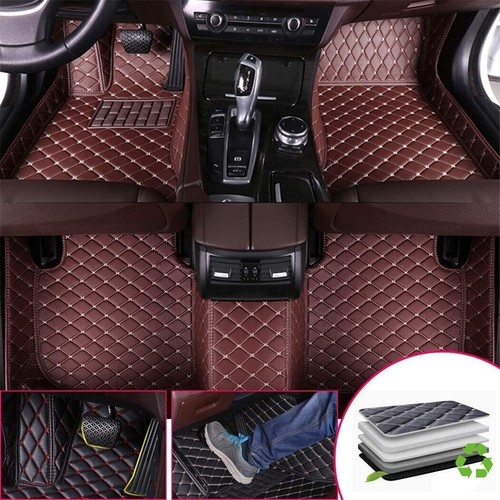 Car Floor Mats Fit for Audi A6 Station wagon 2007-2018 PU Leather Full ...