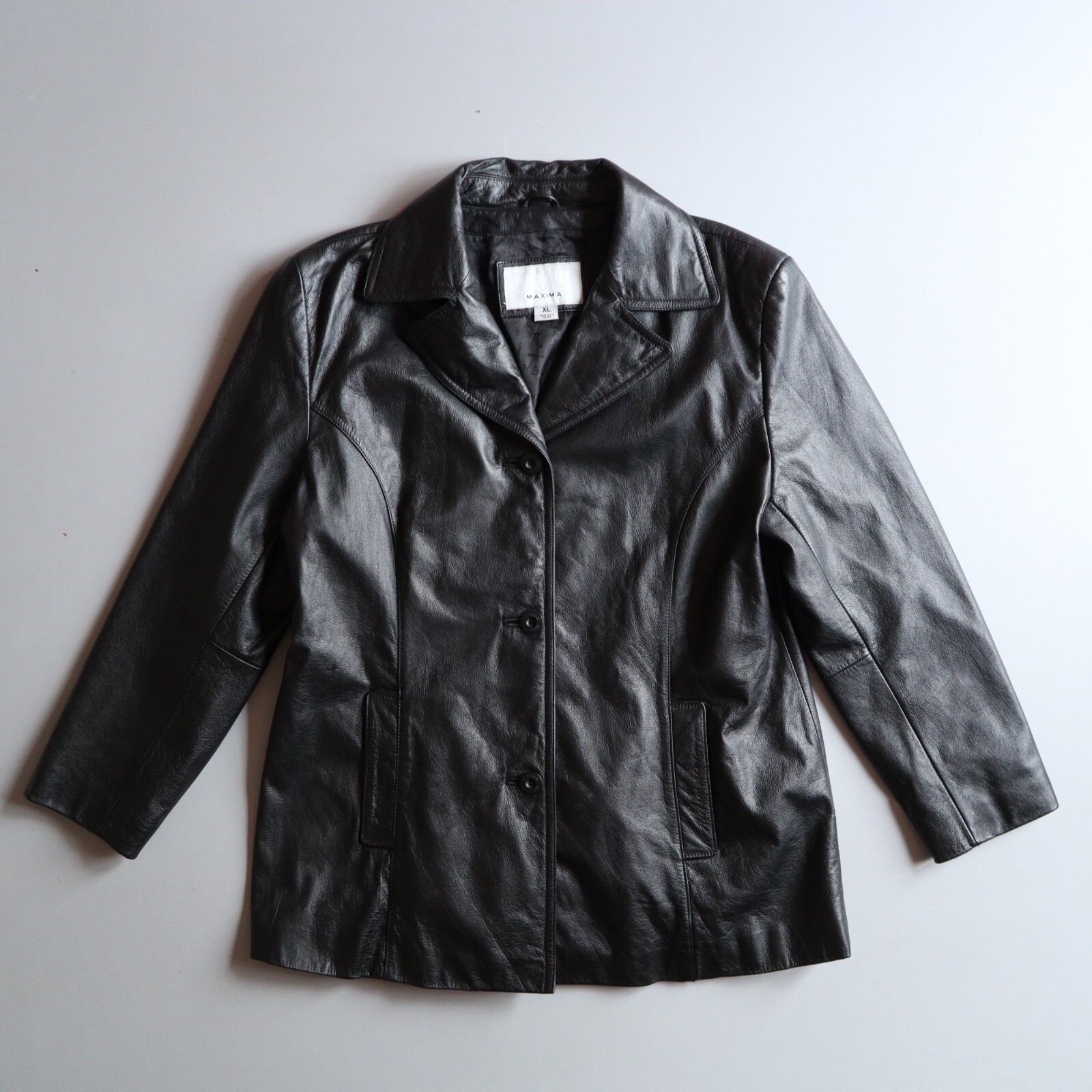 Wilsons Leather Maxima Leather Jacket XL Womens Black… - Gem