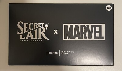 IRON MAN Secret Lair FOIL EDITION Marvel Magic The Gathering - IN HAND ...