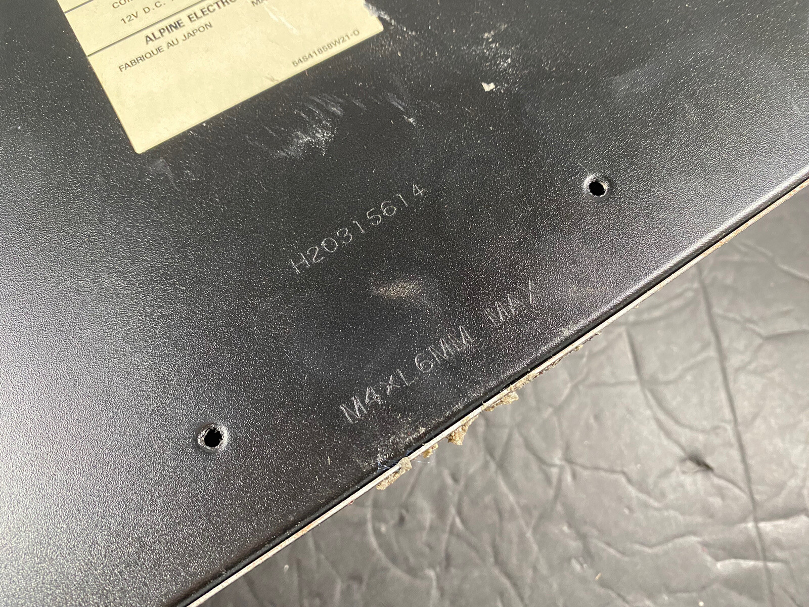 Alpine 5952S 6 Disc CD Changer Car Stereo Audio RCA Jacks | Aftermarket