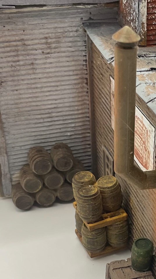 HO Scale Old Tyme Barrels Structure Kit Laser Cut | eBay