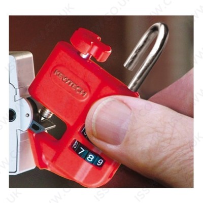 Kewtech Kewlok Combination Lock MCB Out/Off Locking Off Device For ...