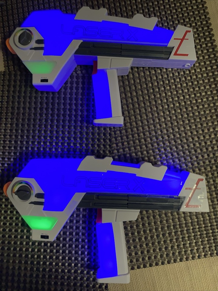 Two Laser X - Laser Tag Guns, Guns Only - Tested Working comes with ...
