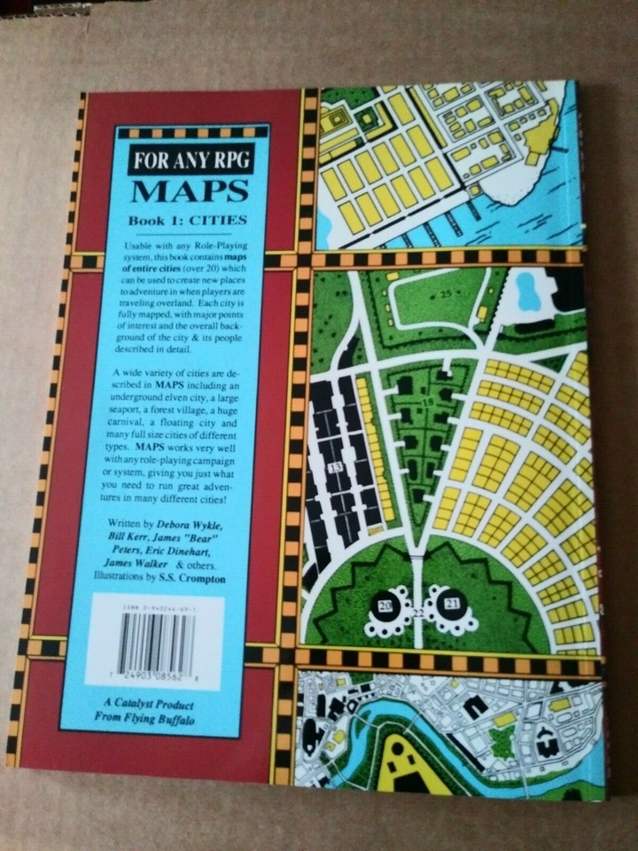 Catalyst Series "Maps Cities" 8562 NM New | eBay