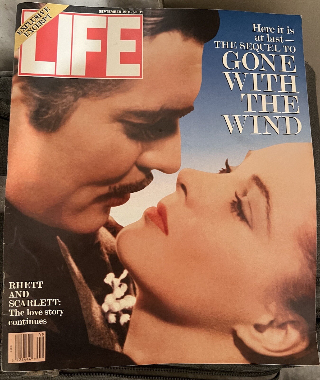 Life Magazine September 1991 Sequel Gone With The Wind Gable & Leigh | eBay