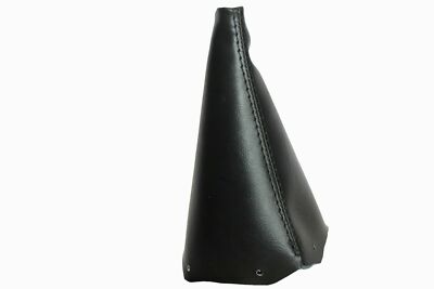 Black Real Leather Automatic Shift Boot For 07-14 Mini Cooper R55 R56 ...