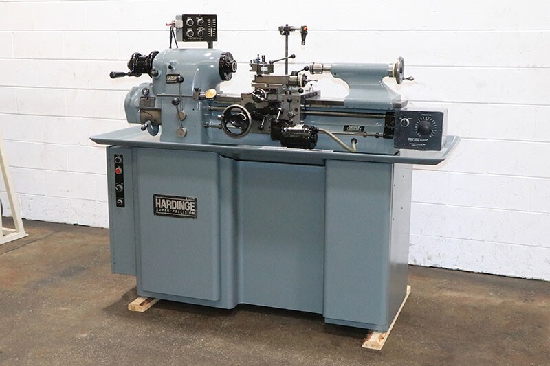 11" Swg 18" cc Hardinge HLV-H PRECISION ENGINE LATHE, Vari-Speed ...