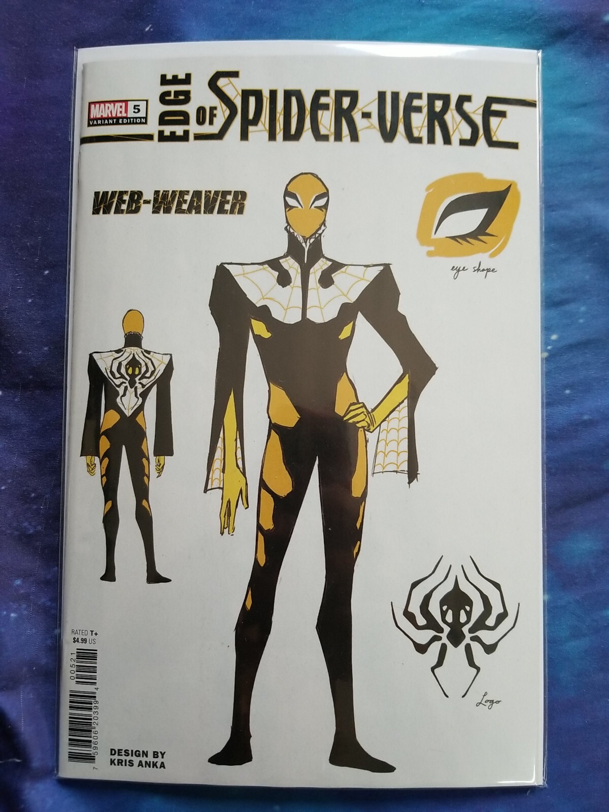 Edge of Spider-Verse #5 1:10 Ratio Variant Anka Web-Weaver Design 2022 Marvel | eBay