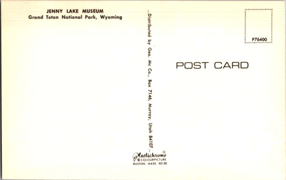 Moose - Jackson Wyoming WY : GRAND TETON NATIONAL PARK a/31 BH7634 | eBay