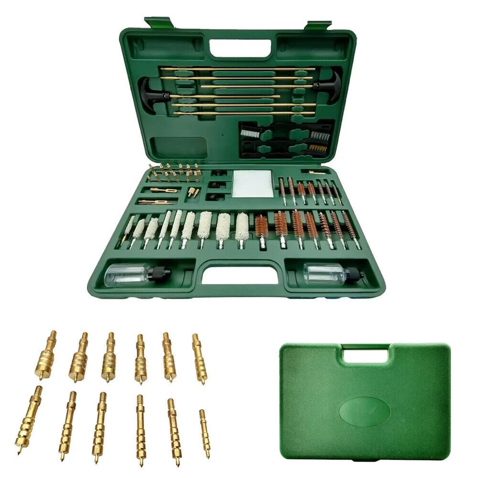 Universal Gun Cleaning Kit Rifle Brass Cleaning Kit for Gun Pistol ...