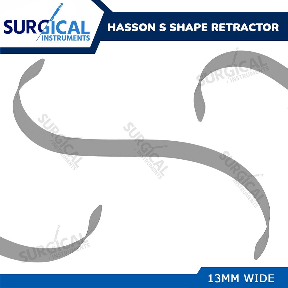 Hasson-Style S Retractor - Cannula Placement Surgical Laparoscopic ...