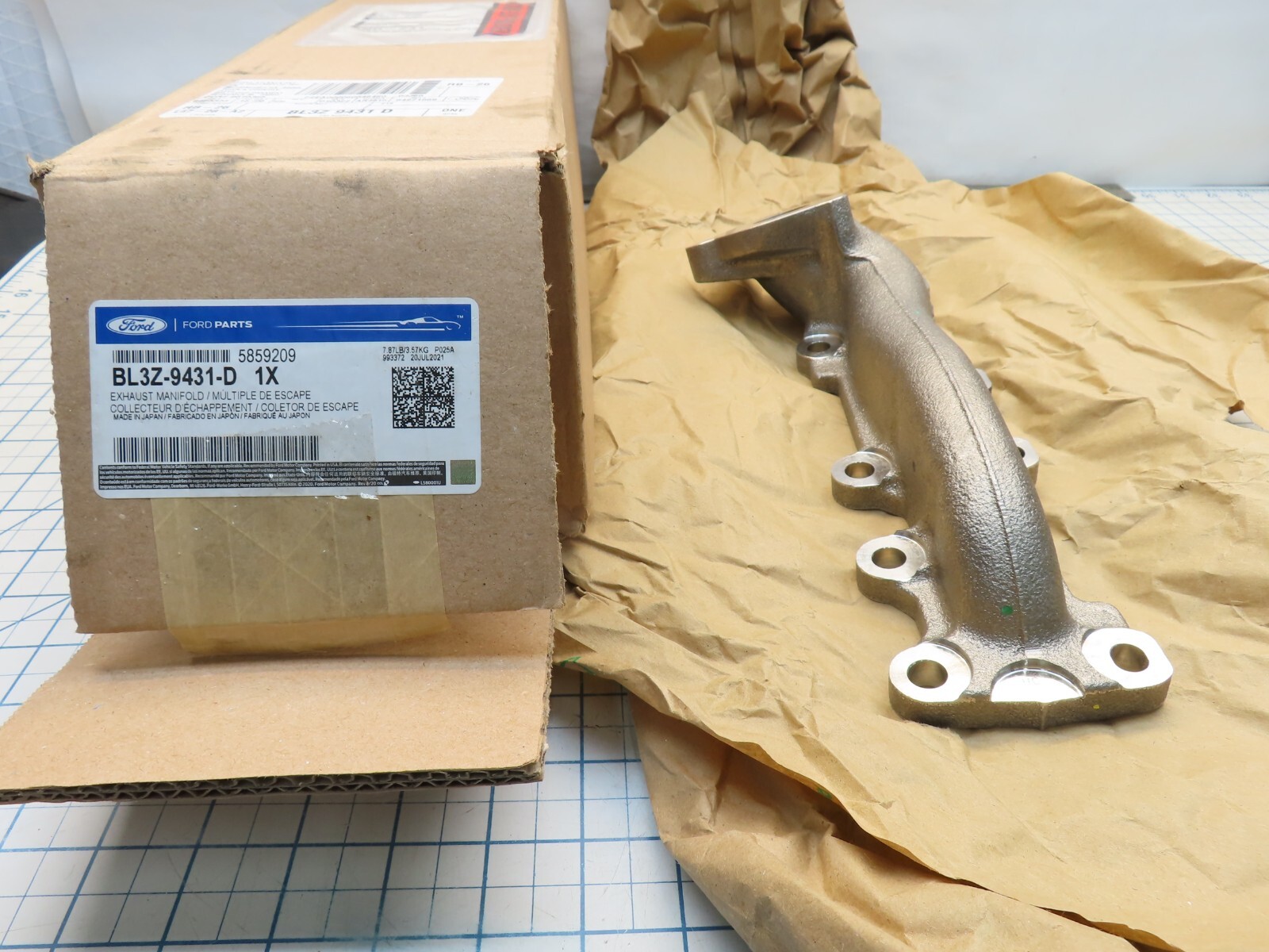 Ford BL3Z-9431-D Exhaust Manifold Left LH | eBay