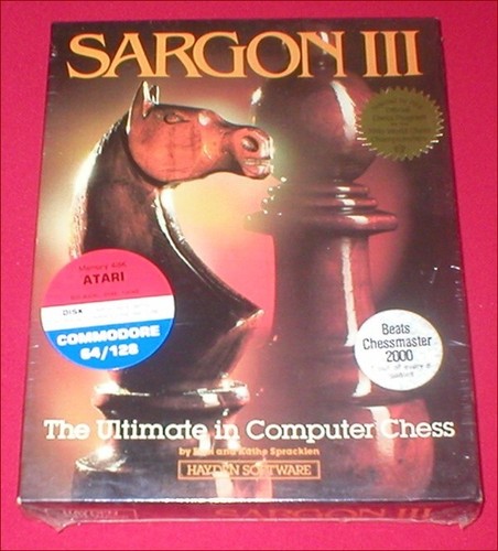 Sargon III Chess for Atari 400 800 1200 XL & Commodore 64 C64 128 Computer NEW | eBay