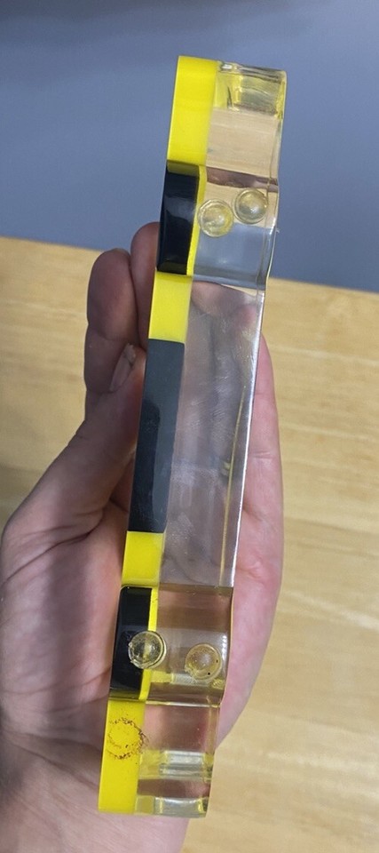 Rare Vintage PRESTONE ZONE Dealership Lucite Desk Advertising Display ...