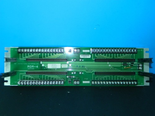 SIEMENS CERBERUS MOM-4 FIRE ALARM NETWORK OPTION MODULE CAGE CARD BOARD ...