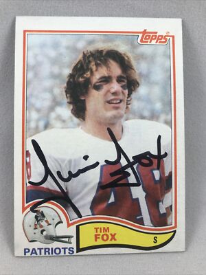 Tim Fox -Ohio State Buckeyes- New England Patriots Autographed Card | eBay