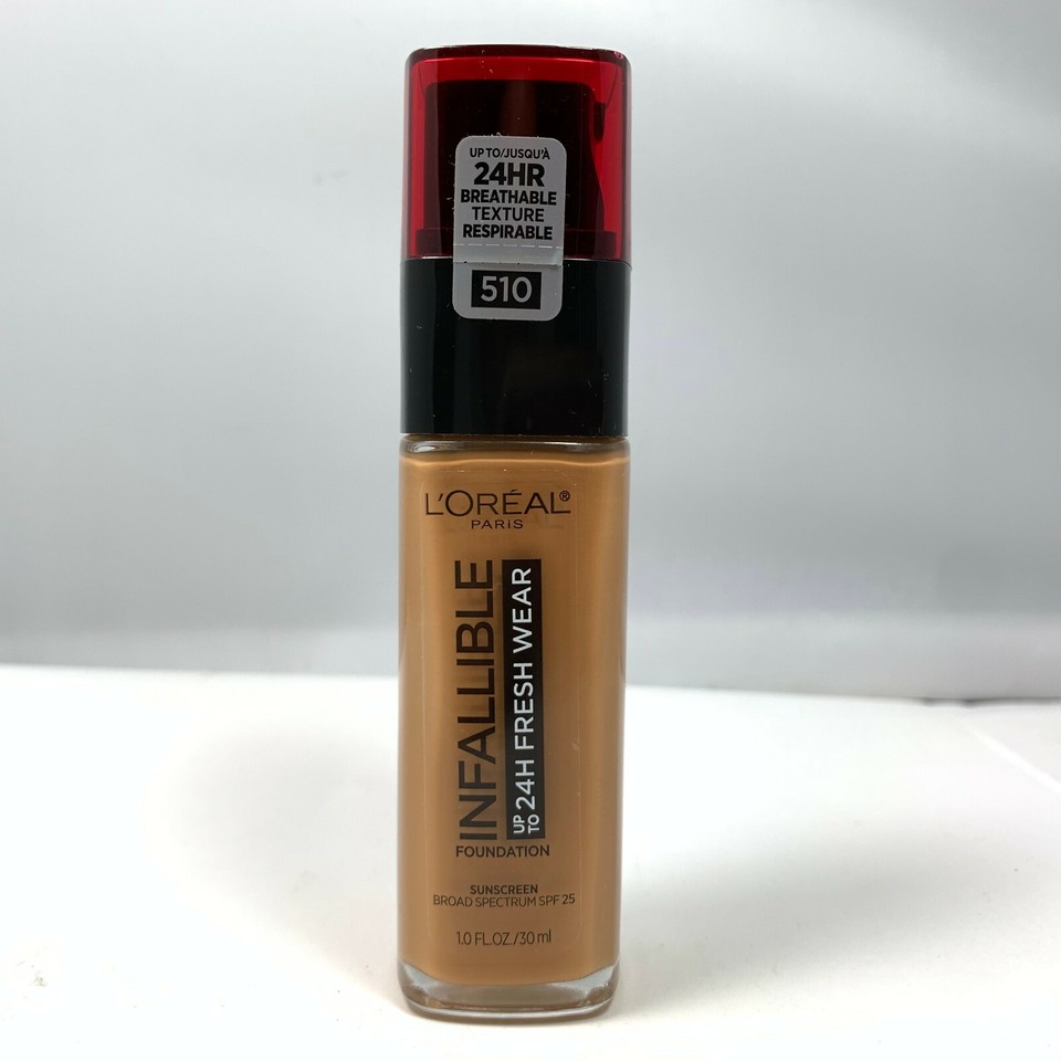 L'Oreal Infallible Foundation Up To 24H Fresh Wear SPF25 1.0fl.oz./30ml ...