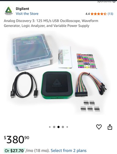Digilent Analog Discovery 3 w/ Connectors and Box | eBay