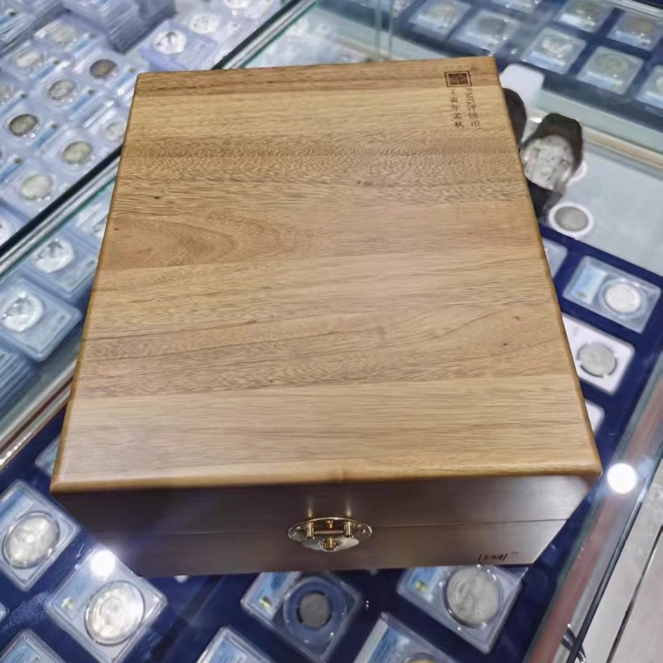 Wooden Storage Box for PMG Graded Banknotes Currency Holder Paper Money ...