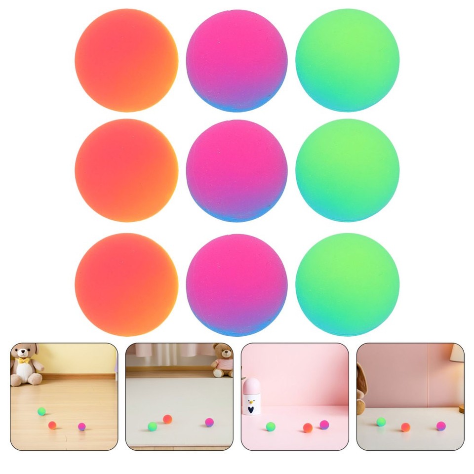 30pcs Bouncy Balls: Rubber High Elastic Balls For Vending Machine Party ...