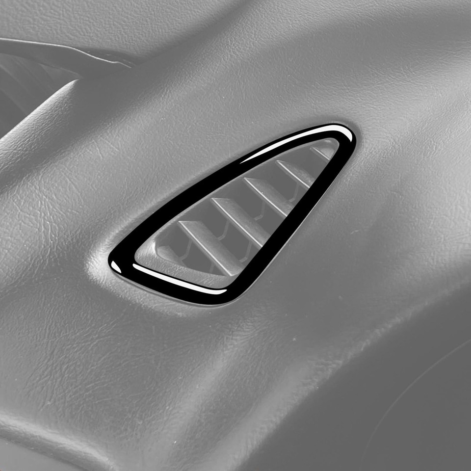 Piano Black Instrument Air Outlet Trim 2PCS For Acura Integra 1994-2001 ...