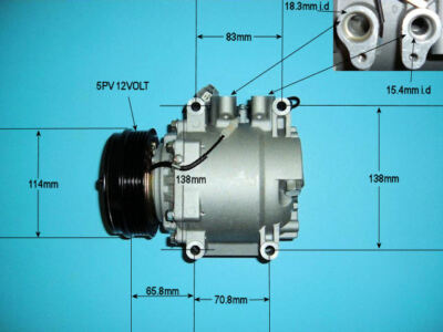 NEW OE SPEC AIR CON COMPRESSOR PUMP FOR HONDA JAZZ 1.2 1.3 I-DSI | eBay UK