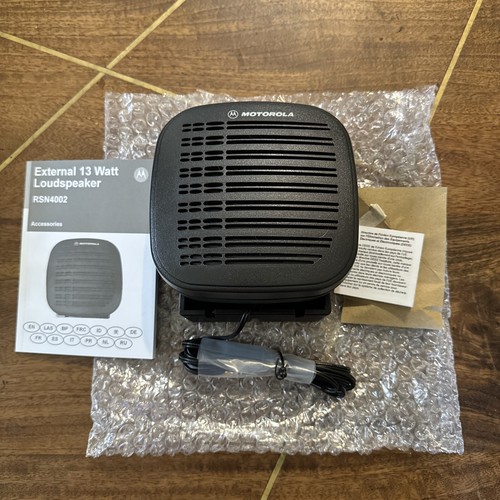 New Motorola RSN4002 13W External Speaker With Bracket And Hardware | eBay