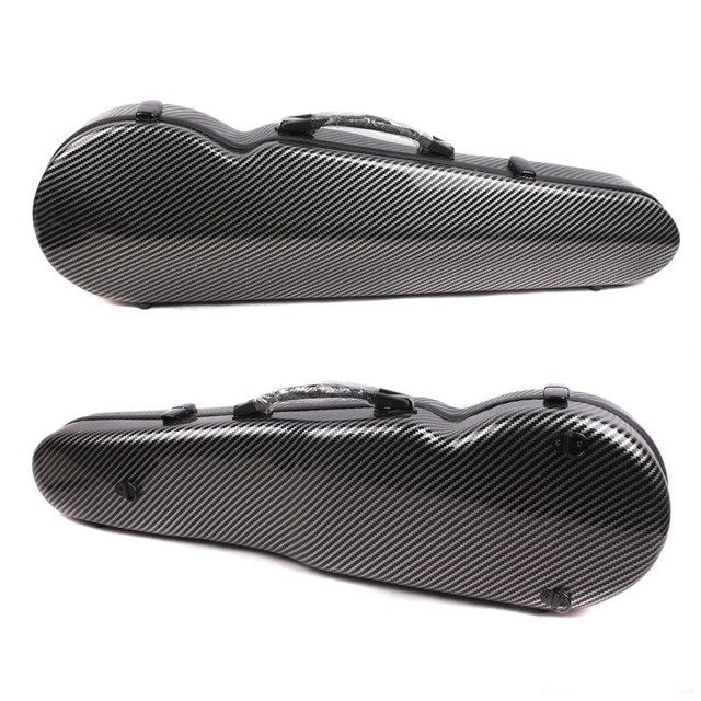 Liyin Hard Violin Case 4/4 Violin Case Carbon Fiber Composite Strong ...