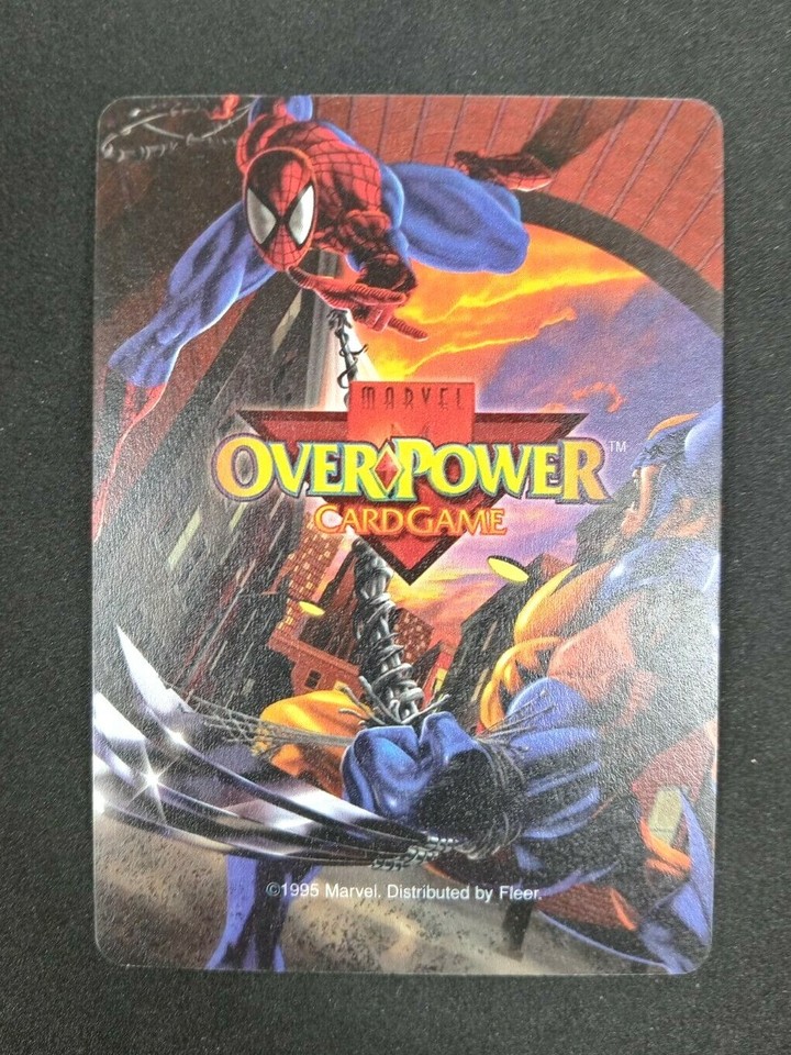 1995 Marvel Overpower Card Mr. Fantastic Python Hold One Per Deck | eBay