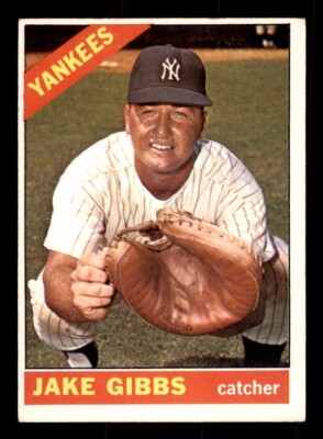 1966 Topps Baseball #117 Jake Gibbs VG/EX *e1 | eBay