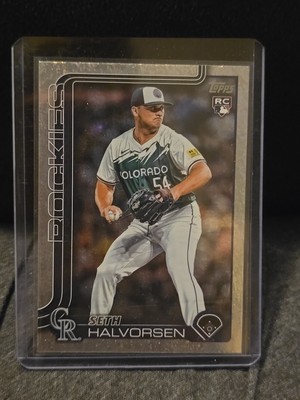 2025 Topps Series 2( RC )Seth Halvorsen Holo Silver Dust | eBay