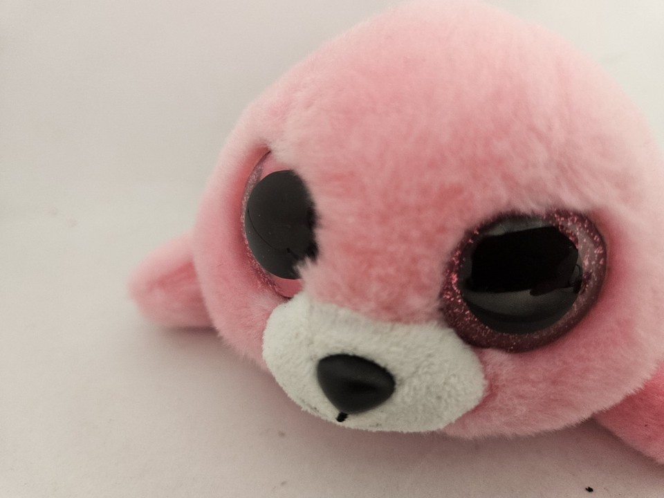 Ty Beanie Boos - PIERRE the Pink Baby Seal (6 Inch) NEW MWMTs Plush ...