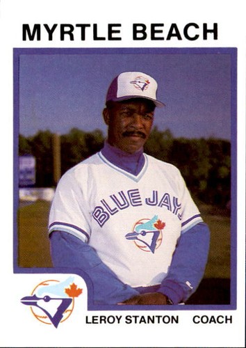 1987 Myrtle Beach Blue Jays ProCards #1443 Leroy Stanton Florence South ...