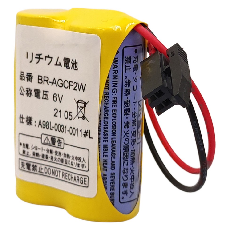 20-Pack BR-AGCF2W 6V PLC Battery For FANUC A98L-0031-0011 CNC Machine ...
