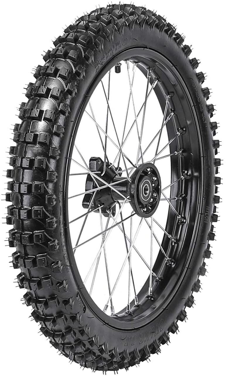 15mm 17'' Front Wheel 70/100-17 Tire 1.6x17 Rim+ Brake Disc Rotor Pit ...