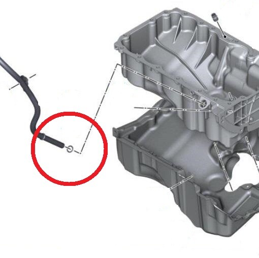 BMW 3 E36 Motorölmessstab O-ring Dichtung 11431740045 neues echtes ...