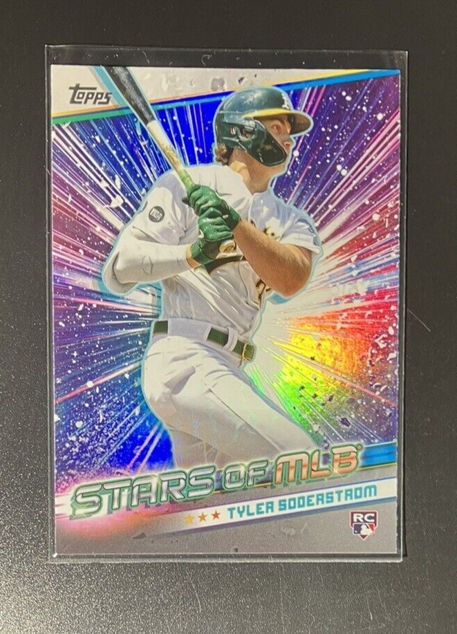 2024 Topps Series 1 Tyler Soderstrom RC Rookie Card Stars of MLB ...