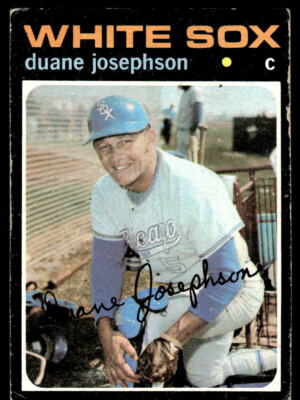 1971 Topps Duane Josephson #56 Chicago White Sox Baseball Card | eBay