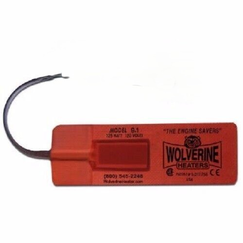 Wolverine 9.1-240V Engine Heater Kit Oil Pan Heater 125 Watt 220/240v 1 ...