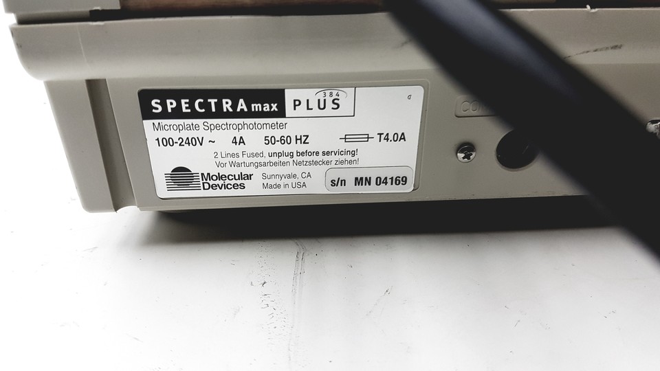 Molecular Devices SpectraMAX Plus 384 Microplate Reader ...