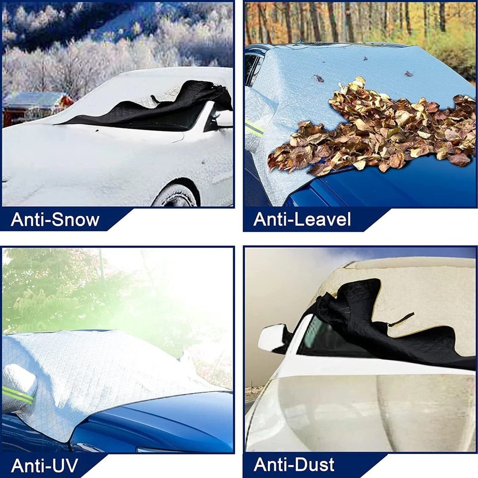 Windscreen Cover Window Screen Frost Ice Snow Sun Dust Protector for ...
