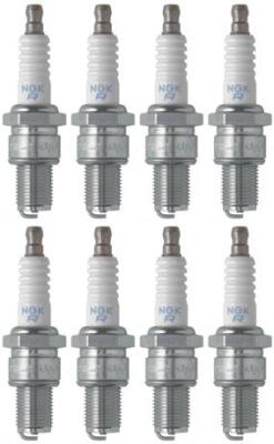 Set of 8 NGK Standard Spark Plugs for ski-Doo FORMULA STX 1998-1989 ...