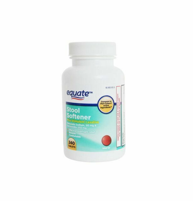 Equate FG002129 Stool Softener Plus Stimulant Laxative 240 Tablets for ...
