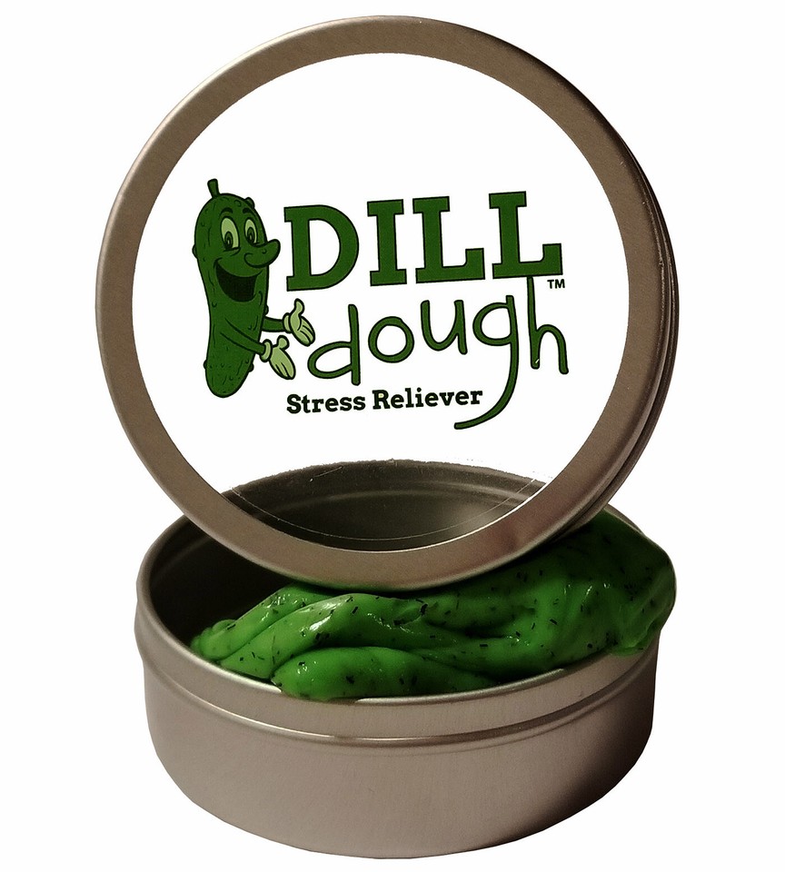 Dill Dough Stress Putty - Funny Pickle Gift - Gag Gifts Scented with ...